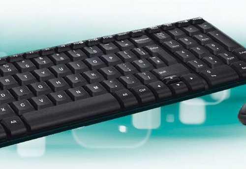 Клавиатура и мышь,комплект Logitech MK220,беспров