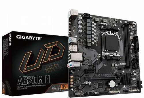 Gigabyte A620M H, Socket AM5, новая с гарантией