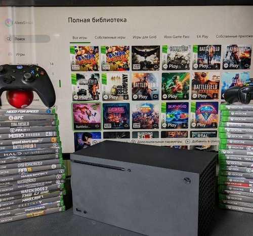 Xbox Series X+330 игр