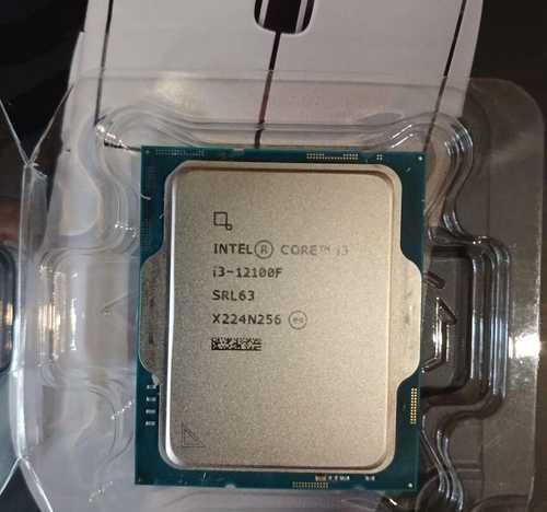 Процессор intel core i3 12100f