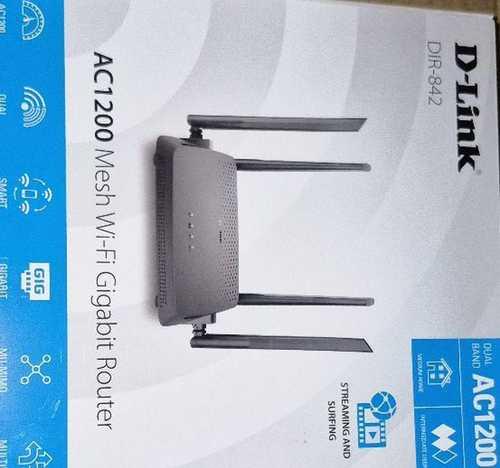 Wi-Fi роутер D-Link DIR-842