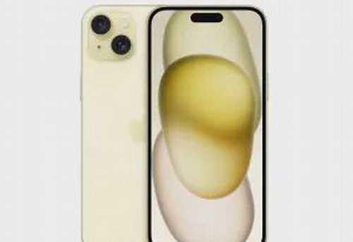 Apple iPhone 15 Plus, 128 гб, (2 E-Sim), Yellow