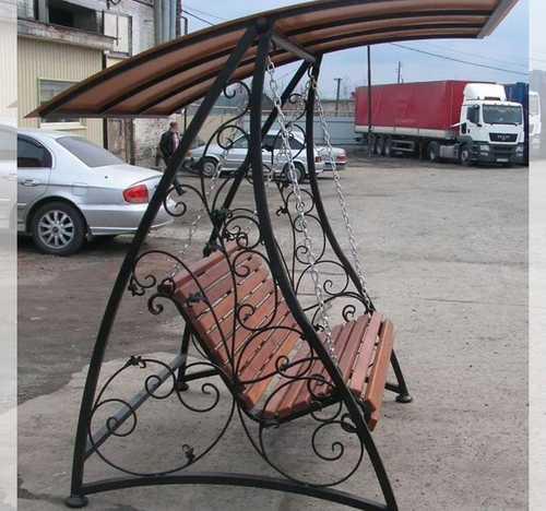 Кованые качели