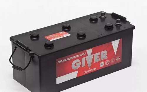 Аккумулятор Giver 190 (доставка) для Камаз, Маз