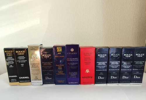 Помада для губ Chanel, Lancome, Dior, Estee Lauder