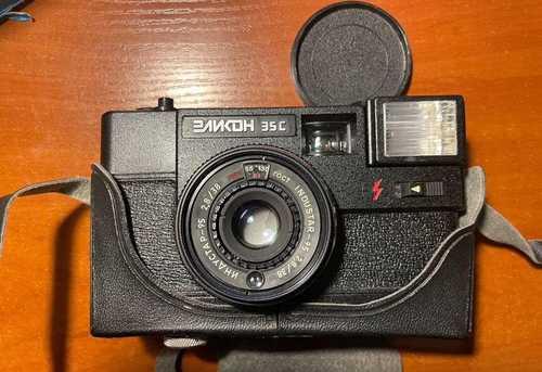 Плёночный фотоаппарат эликон 35с СССР