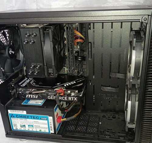 Mini ITX пк RTX 4060Ti 16Gb / i5 13400F