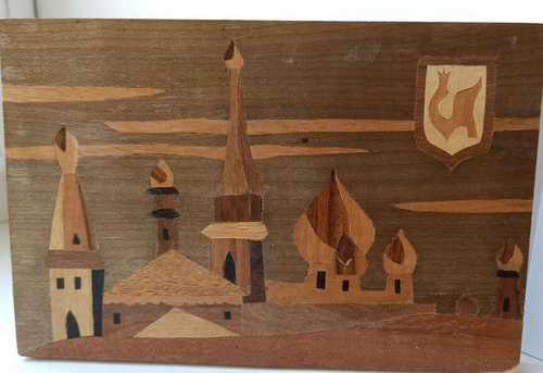 Картина деревянное панно