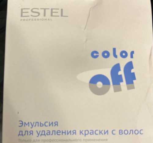 Смывка estel color off