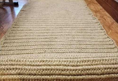 Джутовая дорожка коврик ковёр из джута