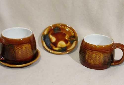 Чайные пары керамика СССР бзсм
