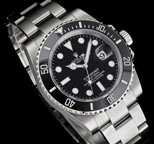 Часы rolex submariner Black Часы наручные