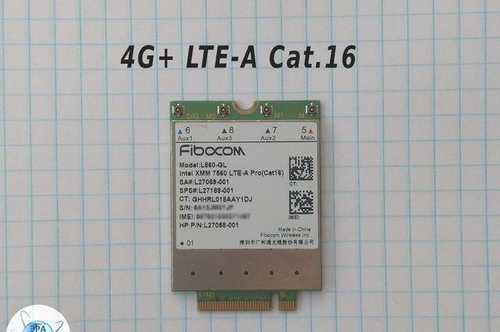 4G+ LTE-A модем Fibocom L860-GL cat.16 до 900Мб/с