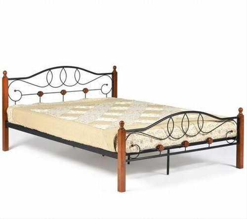 Кровать AT 822 Queen Size, 160*200 см (металлическ