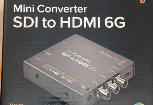 Blackmagic Mini Converter SDI to hdmi 6G
