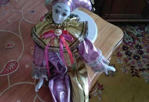 Кукла коллекционная Пьеро