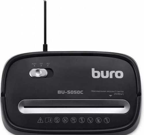 Уничтожитель бумаг Buro Home BU-S050C шредер