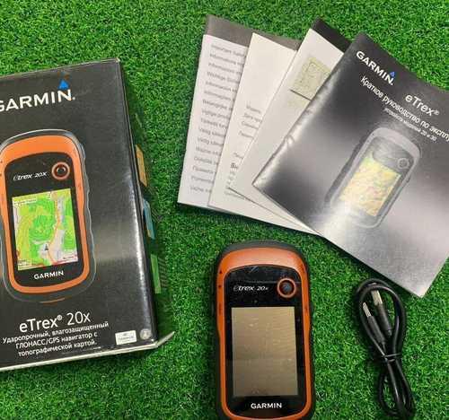 Глонасс GPS Garmin Etrex 20x Комплект полный