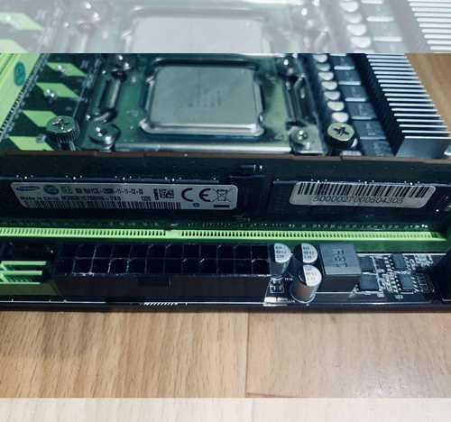 Материнская плата с цп и памятью xeon e5-2660v2