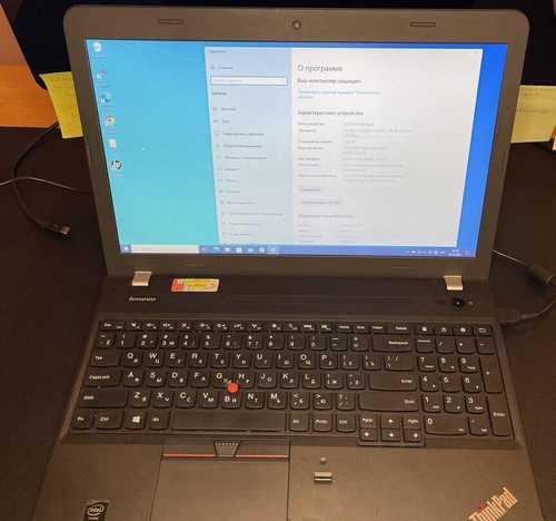 Ноутбк Lenovo E550 i3 5005 8gb 128gb ssd 2шт