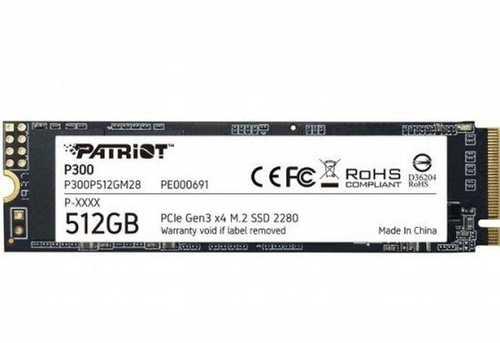 Patriot M.2 nvme 512GB P300P512GM28