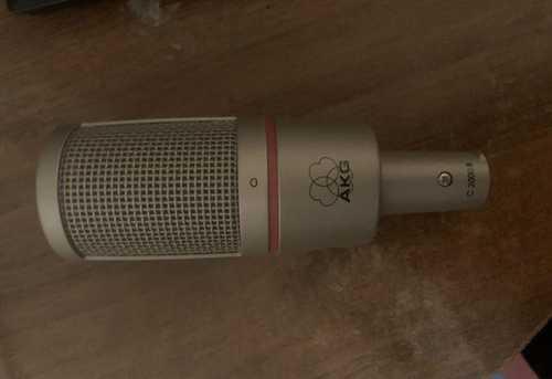 Микрофон студийный akg c2000b