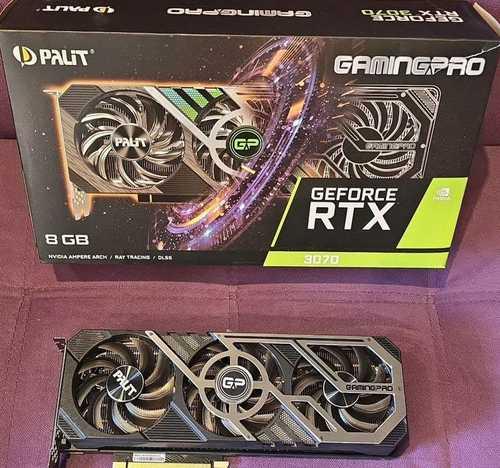 Palit gamingpro rtx 3070 8gb из компа