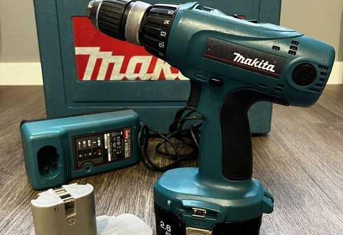 Аккумуляторная дрель шуруповерт makita 18v