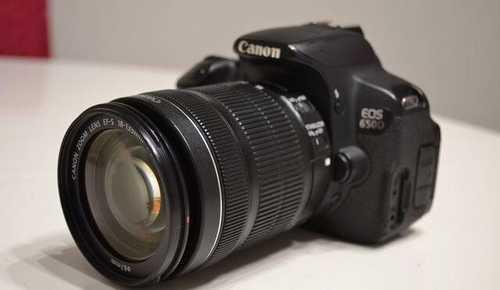 Canon eos 650d kit 18-135 STM