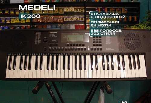 Medeli IK200, синтезатор новый