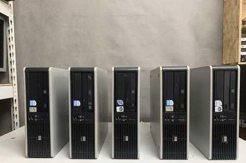Компьютеры HP SFF 2 ядра 50шт