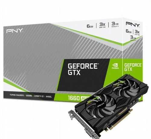 Видеокарта PNY nvidia GeForce GTX1660 super Dual F