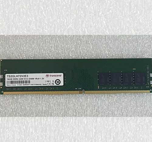 Новая Transcend TS2GLH72V2E2 16Gb DDR4 3200 ECC