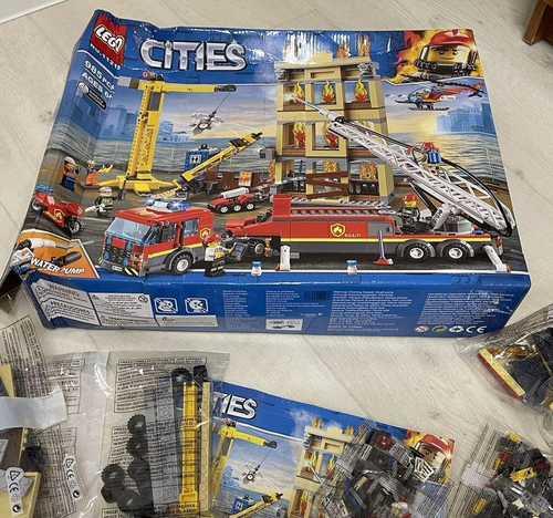 Lego cities пожарная 11216