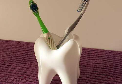 Подставка для зубных щеток новая