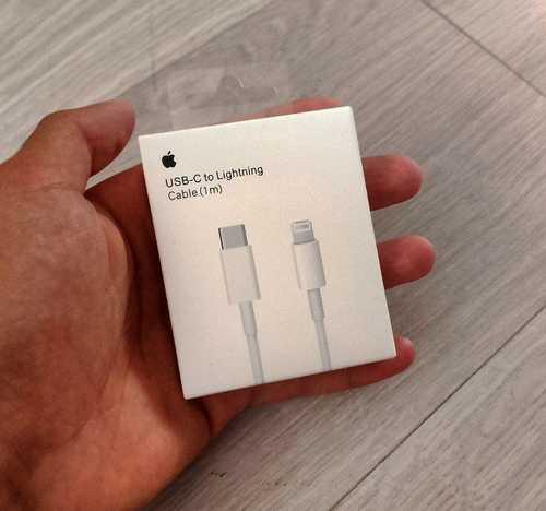 Кабель USB-C to Lightning новый, 1м, 20W, гарантия