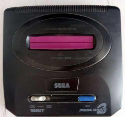 Sega mega drive 2 с предустановленными играми