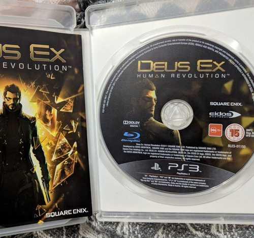 Deus Ex human revolution ps3 английский