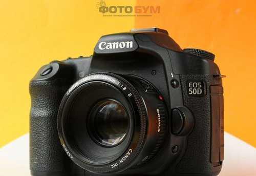 Canon 50D body + Canon EF 50mm f1.8 II
