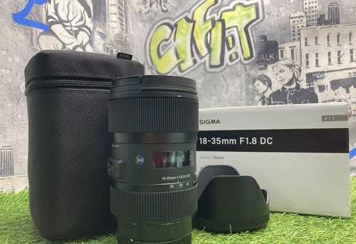 Sigma AF 18-35mm 1.8 DC HSM Art Canon EF-S