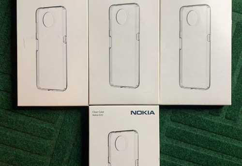 Оригинальные чехлы Nokia G10 Clear case