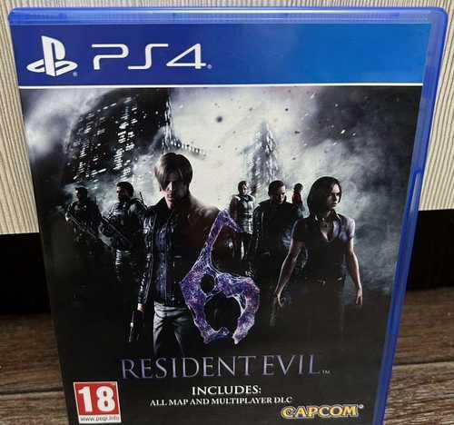 Игра resident evil 6 ps4