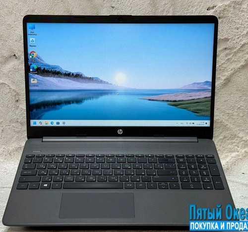 Ноутбук HP 15S, Celeron N4020, DDR4, SSD, UHD