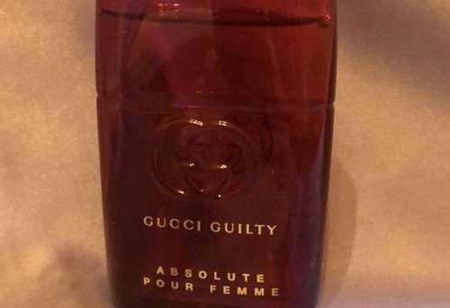 Gucci guilty absolute парфюм женский 50 ml