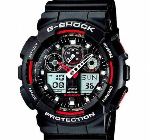 Наручные часы casio G-shock GA-100-1A4 Новые