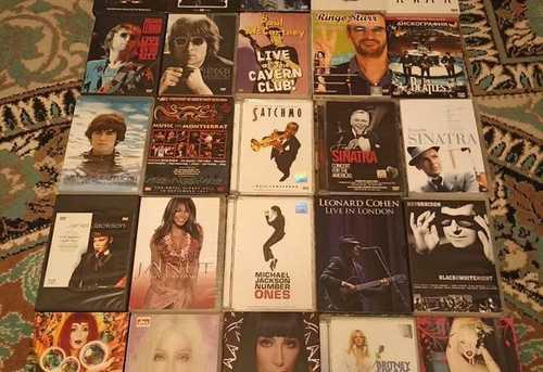 Колллекция музыкальных DVD дисков