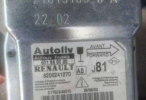 Блок управления подушками безопасности Renault 4