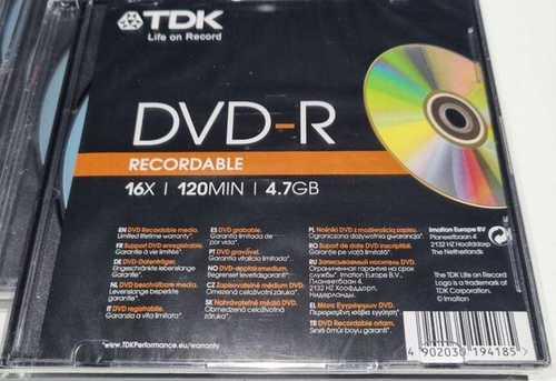 Новые DVD-R диски TDK