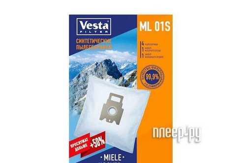 Мешки пылесборные Vesta Filter ML 01 S