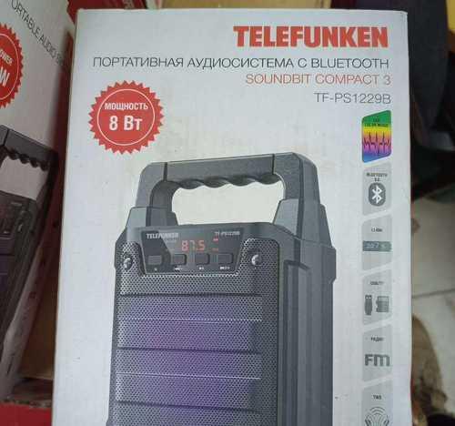 Колонки telefunken новые